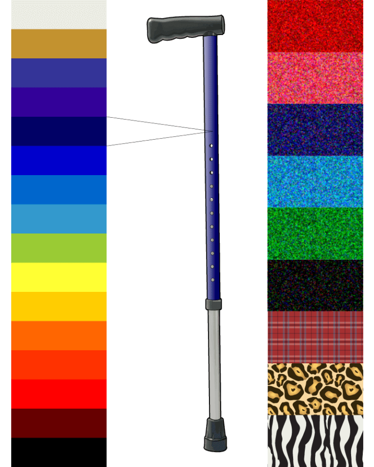 Custom Mobility Aids | Crutches, Canes & Frames | Pimp Mobility